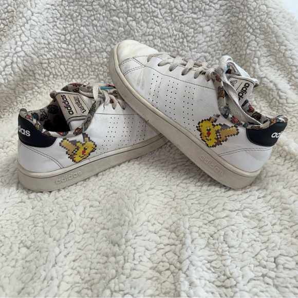 adidas | Shoes | Pokemon X Adidas Advantage J Pikachu Sneakers | Poshmark